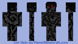 Deep dark Minecraft Skin