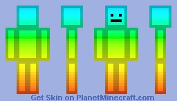Gradient Man 2 Minecraft Skin