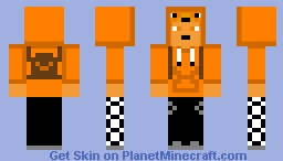 orange minecraft skin Minecraft Skin