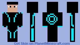 Tron: legacy 2 Minecraft Skin