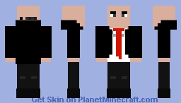 Agent 47 | Hitman Minecraft Skin