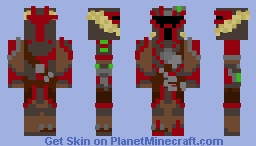Mandalorian Mythosaur Hunter Minecraft Skin
