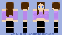My human form Minecraft Skin