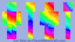 Rainbow Minecraft Skin