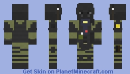Modern Warfare Nikto Minecraft Skin