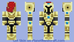 Guardian of the Abyss Minecraft Skin
