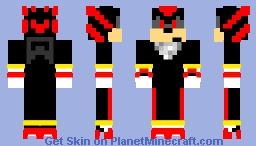 Shadow.exe Minecraft Skin
