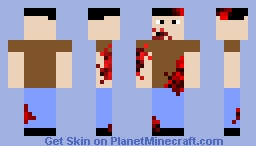Human zombie Minecraft Skin