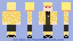 zenitsu demon slayer Minecraft Skin