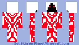 Entity 725 Red Minecraft Skin