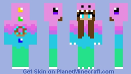 COMPLETE dino doughnut skin Minecraft Skin