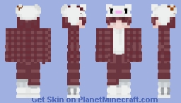 Maroon Gerbil Skin Minecraft Skin
