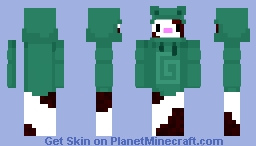 Green hood gerb Minecraft Skin