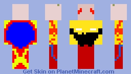 Electric Flash Minecraft Skin
