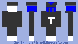 polish youtuber trist skin Minecraft Skin