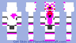 Funtime foxy Minecraft Skin