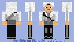 Operator Series Silver Minecraft Skin