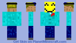 classic smiley man Minecraft Skin