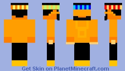 update Minecraft cool character Minecraft Skin
