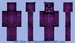 Shadow freddy Minecraft Skin