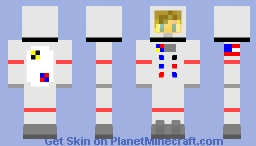 Astronaut Minecraft Skin