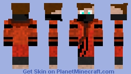 blue japan robe Minecraft Skin