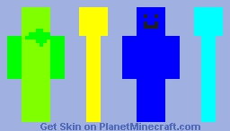 Happycolor (full color) Minecraft Skin