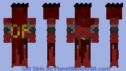 bloodking black crown Minecraft Skin