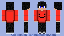 red sweater 2 Minecraft Skin