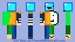 Dream smp Minecraft Skin