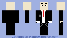 Hitman Minecraft Skin