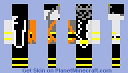 Power rangers dino fury black power cool Minecraft Skin
