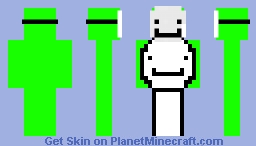 Dream with removeabel mask Minecraft Skin