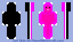 black pink Minecraft Skin