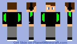 gamer Minecraft Skin