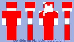 Updated red armour (again....) Minecraft Skin