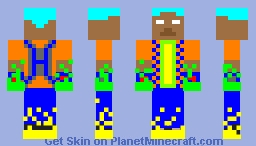 KRMstudioZ herobrine Skin Minecraft Skin