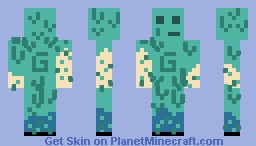 slime man Minecraft Skin