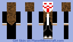 Evil hacker girl Minecraft Skin
