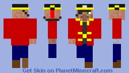 Pirate villager Minecraft Skin