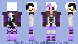 the demon but with goat legs Minecraft Skin