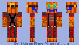 Darzeth red Minecraft Skin