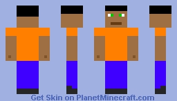 skin by my little brother Minecraft Skin