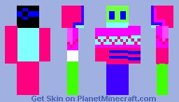 boy and girl Minecraft Skin