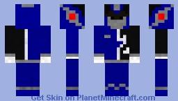 Power Rangers SPD B-Squad Blue Minecraft Skin