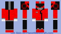Power Rangers SPD C-Squad Red Minecraft Skin