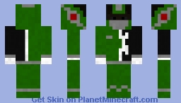 Power Rangers SPD B-Squad Green Minecraft Skin