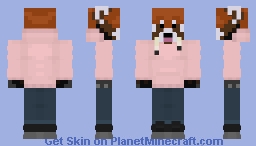 The RedPanda Carmel Pink Minecraft Skin