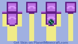 Human Shulker Minecraft Skin
