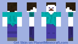 white steve Minecraft Skin